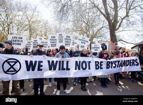 Climate Activists Gather And March For Extinction Rebellions April