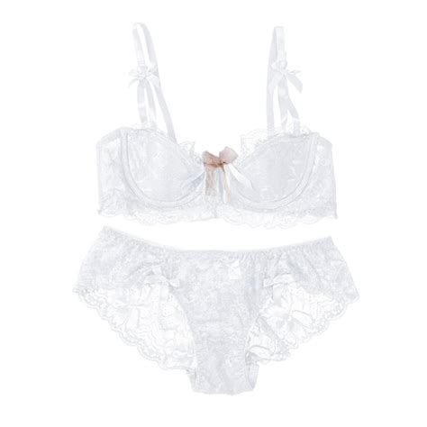 Gibobby Sujetador De Encaje Para Mujer Conjunto De Ropa Interior