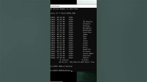 How To Clean System In Command Prompt Window Cmd Commandprompt Youtube