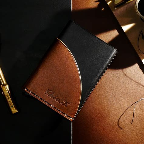【可客製顏色】自動彈出 Rfid 防盜鋁合金皮革卡片盒 Kebel Leather｜名片夾名片盒人氣榜 Pinkoi