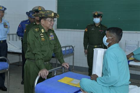 နိုင်ငံတော်စီမံအုပ်ချုပ်ရေးကောင်စီဥက္ကဋ္ဌ တပ်မတော်ကာကွယ်ရေးဦးစီးချုပ