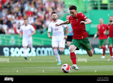 Diogo Jota Of Portugal C In Action During The Uefa Nations League