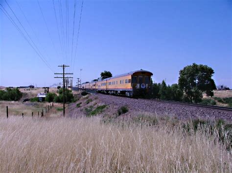 Tail End Of 19 Passenger Cars Behind The Doubleheader