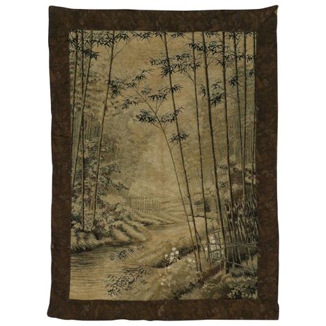 Antique Chinese Silk Embroidered Tapestry For Sale At 1stdibs