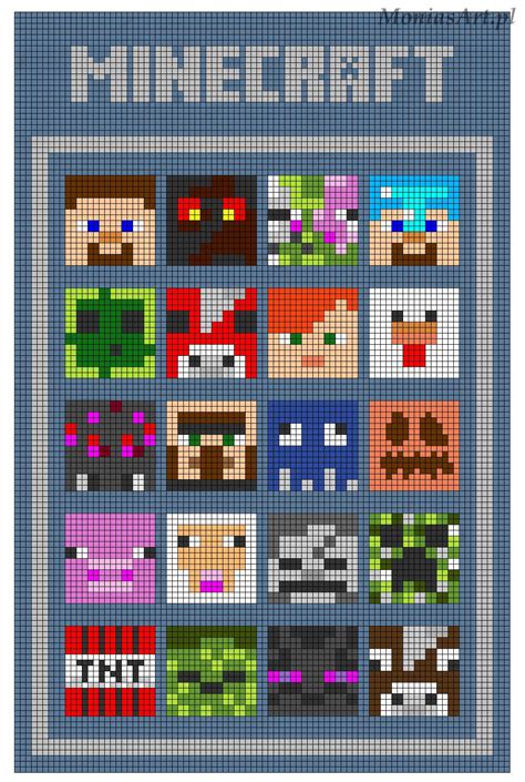 Minecraft Cross Stitch Pattern