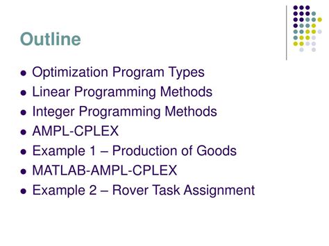 Ppt A Primer On Mixed Integer Linear Programming Powerpoint Presentation Id229759