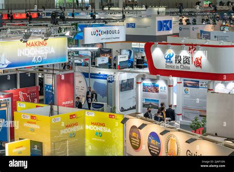 First Day At Hannover Messe 2022 Industrial Fair After 2 Years Of