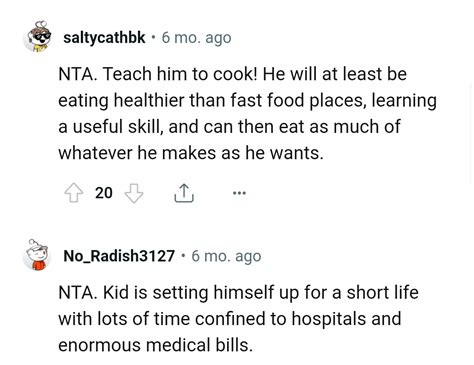 Concerned Mom Argues With Son Over His Junk Food Addiction Seeks Final