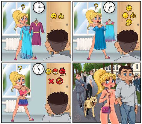 Rule 34 Blush Comic Convenient Censoring Embarrassed Embarrassed Nude Female Enf Nude Public