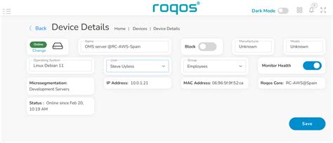 Can I Monitor Health Of My Devices With Roqos Cores Support Center