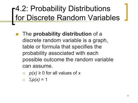 random variable and distribution pptx