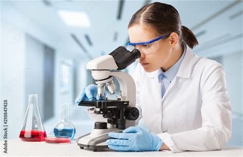 Microscope Stock Photo Adobe Stock
