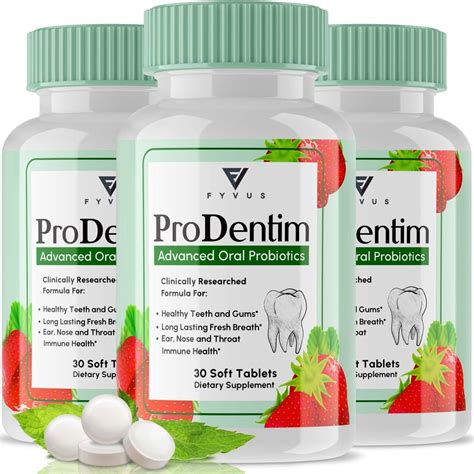 Fyvus Prodentim Chewable Tablets For Gums And Teeth India Ubuy