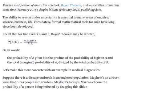 bayes theorem for disease chris wallace observable