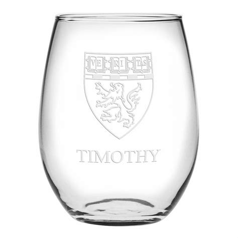 Hms Stemless Wine Glasses Set Of 4 Made In The Usa Mlahart And Co