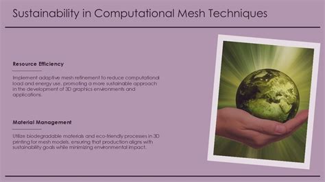 Sustainability In Computational Mesh Techniques Ppt Slides St Ai Ss Ppt Slide