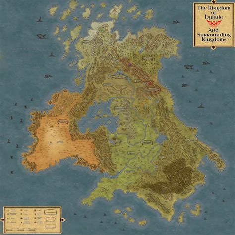 Map Of Hyrule Geographic Inkarnate Create Fantasy Maps Online