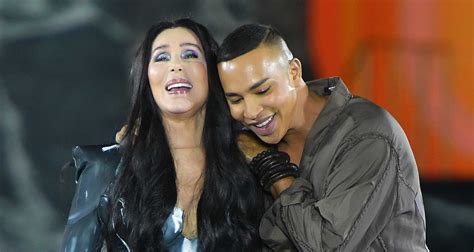 Cher Wows In Metallic Outfit While Closing Balmain Fashion Show In Paris Cher Olivier