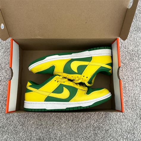 Nike Dunks Reverse Brazil Colourway Not The Same Box Depop
