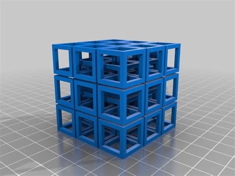 Free 3d File Linked Cubes・3d Printing Idea To Download・cults