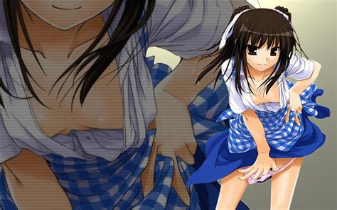 Rule 34 Breasts Brown Eyes Brown Hair Cleavage Female Highres Open
