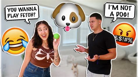 Treating My Boyfriend Like A DOG To See How He Reacts!! *GOES WELL* - YouTube