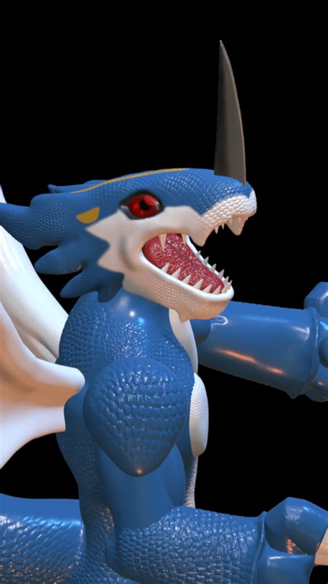 Exveemon Digimon Rnomadsculpting
