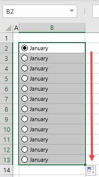 Comment Ajouter Et Grouper Des Boutons Radio Option Dans Excel