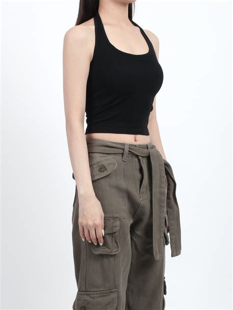 단독진행캡내장 홀터넥 베이직 데일리 기본 나시 브라탑 브라렛