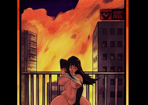 Rule 34 Black Hair Chainsaw Man Cowgirl Position Denji Chainsaw Man