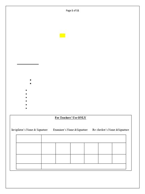 Key Computer Science Class Ix First Term Paper A Ii Pdf Process