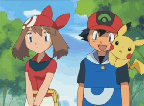 Ash And May Advanceshipping  Ash And May Advanceshipping May