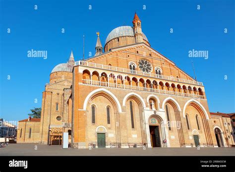 Basilica Of Saint Anthony In Padua Italy Church With Romanesque And