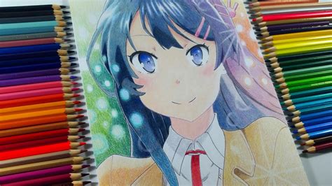 How To Draw Sakurajima Mai Seishun Buta Yarou Wa Bunny Girl Senpai No