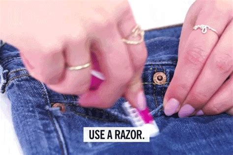 Transform Your Old Denim Into An Edgy Distressed Pair With These Diy