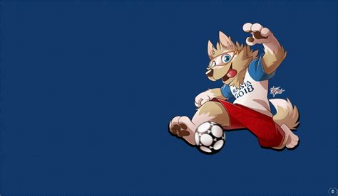 Russia 4k Talisman Mascot 2018 Football Russia 2018 The World