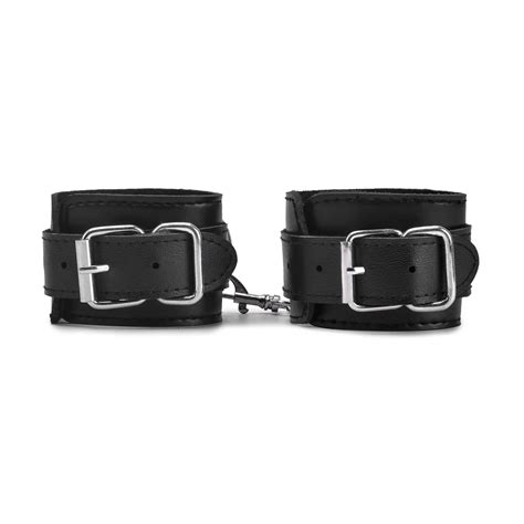Fine Sport Bdsm Sex Bound Leather Handcuffs Restraints Handcuffs