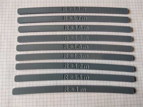 Radius Gauges For Big Radii By Dral Download Free Stl Model