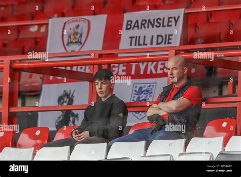 Barnsley Fans Arrive During The Sky Bet League 1 Match Charlton