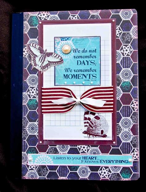 Altered Notebook Live Full Of Love Love Full Of Life