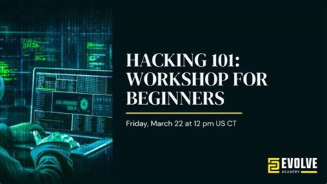 🚀 Jung Kim On Linkedin Hacking 101 Workshop For Beginners Fri Mar