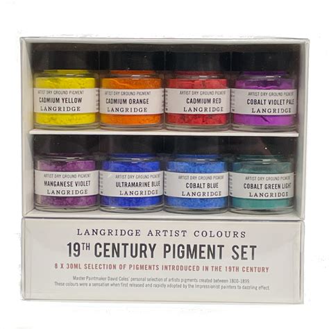 Langridge 19th Century Pigment Set - The Alchemist