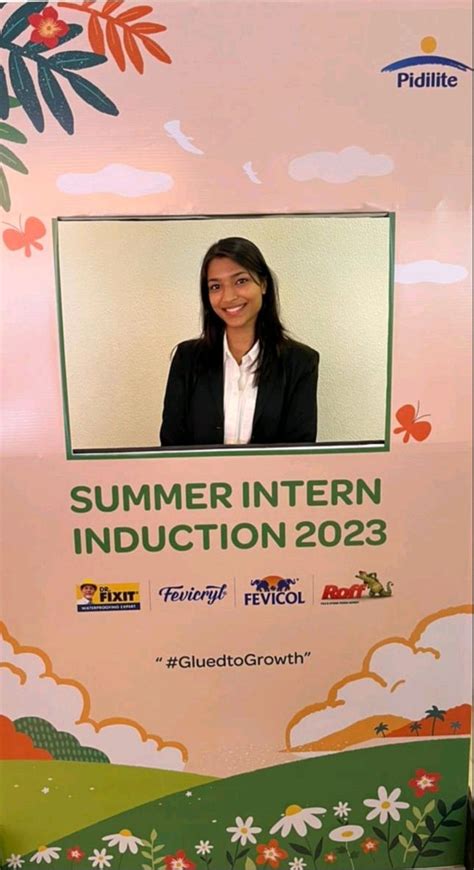 Divya Aggarwal On Linkedin Summerinternship2023 Pidilite