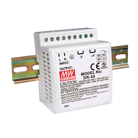 DR-4524 MEAN WELL USA Inc. | Power Supplies - External/Internal (Off ...
