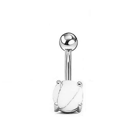 Anneau de nombril h Piercing de nombril pour femmes bijoux en acier médical or Rose strass