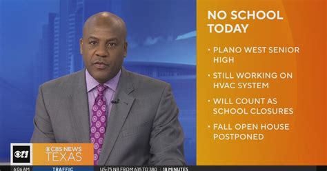 Plano West Senior Hs Closed Monday Cbs Texas