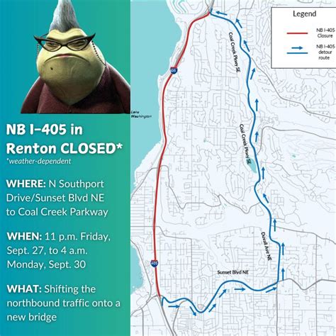 More Freeway Closures This Weekend In South King County Renton Reporter