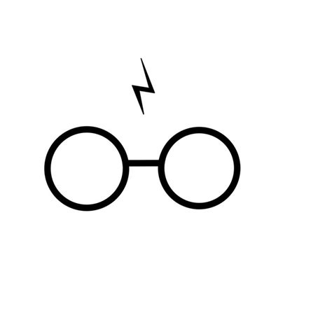 Hp Magic Glasses Digital Files Svgpdfpngjpeg Hallowee Inspire Uplift