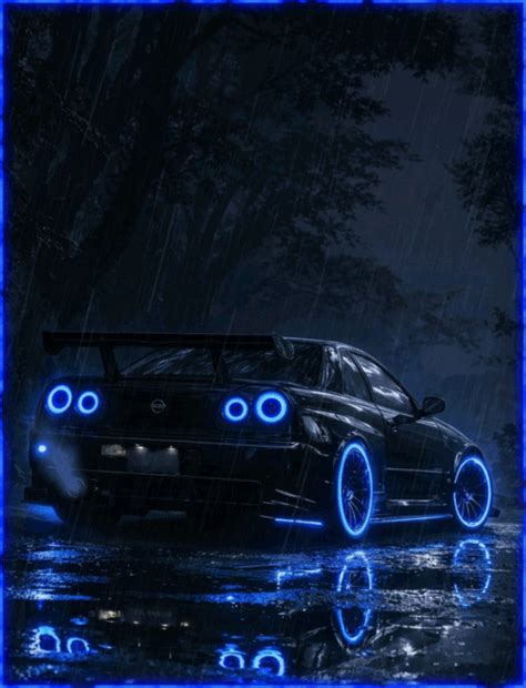 Steam Featured Artwork Showcase Neon Nissan Gtr R34 Antoxaripis Ko