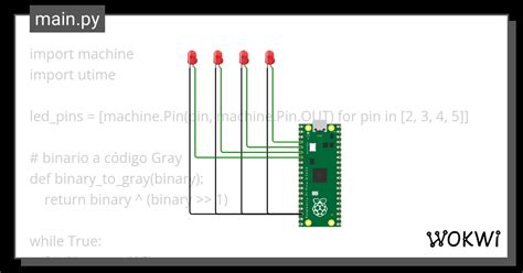 4 Bits Wokwi Esp32 Stm32 Arduino Simulator